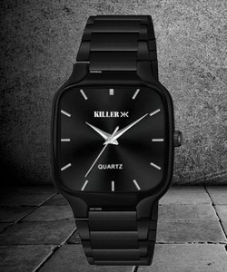 KILLER Killer Original Black Plated Black StainlessSteel Chain Men/Boys ...