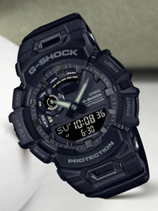 CASIO GBA-900-1ADR G-Shock Black Dial Resin Strap Analog-Digital Watch ...