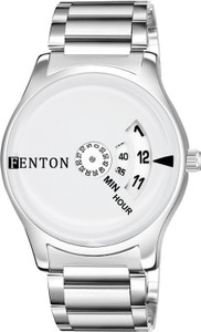 fenton Smart Dial Watch For Man, Premium Stainless Steel Band, Green ...