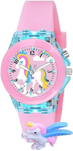 SALINA Unicorn Pink Multicolor Lights 3D Cute Cartoon Multi Function ...