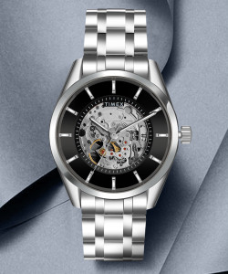 TIMEX Automatic Black Dial Analog Watch - For Men - Buy TIMEX Automatic ...