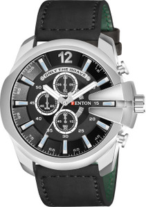 FENTON WATCHES Fbn-90151 Trendy Chronograph Watch with Stainless Steel ...