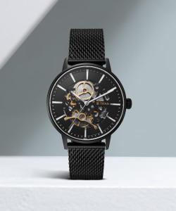 Titan Mechanical Slimline Mechanical Slimline Analog Watch - For Men ...