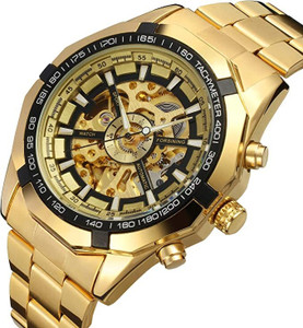 Forsining See Through Back Self Winding Automatic Mechanical Mechanical ...