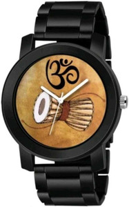 AV Times Mahadev Watch New Speed Breaker Belt Big Dial All Black ...