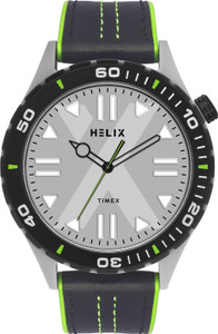 Helix TW052HG03 Helix By Timex Grey Round Dial Analog Watch - For Men ...