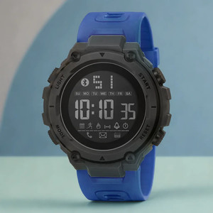 luxurit Blue Waterproof Sports Watch for Men Boys with Backlight Alarm ...