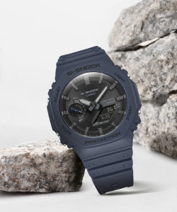 CASIO GA-B2100-2ADR G-Shock Black Dial Blue Resin Strap Analog-Digital ...