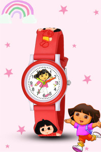 KNACK Red Dora cartoon character watch for kids Analog Watch - For Boys ...