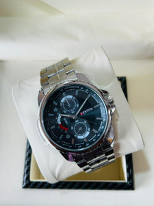 FENTON WATCHES FW-115 Elegant Series Round Quartz For Men's Analog ...