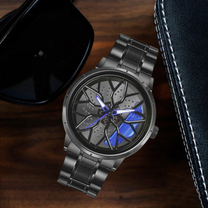 Spinner Car wheel watch | Spinning watch | Roatating watch | Gyro watch ...