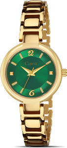 Canon Canon Quartz Green & Gold Watch For Her Vastu Series Analog Watch ...