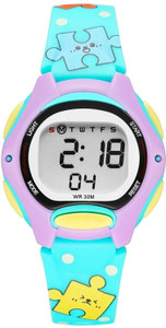 Time Up Alarm Watch Printed Cartoon Strap Design Water-Proof Alarm LED ...