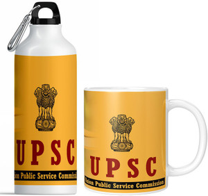 PrintingZone UPSC IAS LBSNAA IPS Water Bottle For Boys & Girls(S+M-31 ...