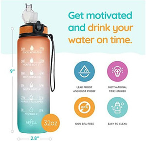Flipkart.com | AMI MART AMI-SOLARA WATER BOTTLE-01 1000 ml Water Bottle ...