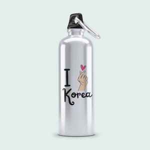 Flipkart.com | Epic Merch I Love Korea 750 ml Water Bottle - School ...