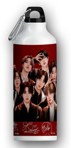 Flipkart.com | PrintingZone Bts sipper Bts water Bottle Aluminium 600 ...