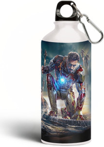 Flipkart.com | Nirmuk Iron Man Printed Aluminium Sipper Bottle,Avengers ...