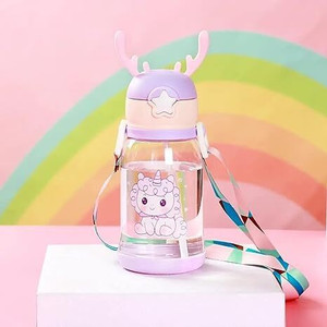 Flipkart.com | RETRIX Cartoon Designed Plastic Sipper Water Bottle for ...