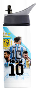 Flipkart.com | Printwala Messi Custom Design Sipper Bottle – Leak-Proof ...