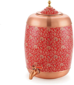 Corporate Overseas 14 LITRE COPPER CONTAINER,COPPER POT,COPPER TANK ...