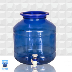 BLVD 10 Liter Transparent Plastic Water Dispenser/Water Can Stand 10 ...