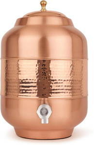 AQUIRIOS 12 LITRE HEAVY COPPER TANK CONTAINER POT COPPER TANK COPPER ...