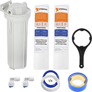 AMPEREUS RO Pre Filter Set | Water Purifier Pre Filter Housing with 2 ...