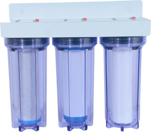 RiverSoft RO-Pure Inline/Under-Sink Water Filter 3 Stages With Inbuilt ...