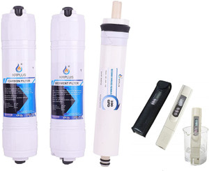 KRPLUS Original Sediment Filter, Carbon Filter, 100 GPD Hi TDS RO ...