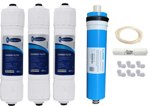 Aquagrand Inline Filter Complete Set with Carbon & Sediment Filter for ...