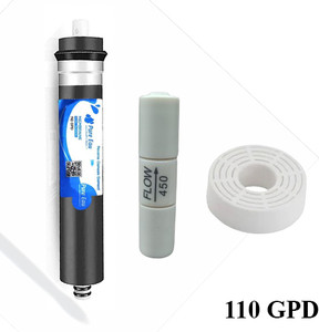 PURE EAU RO Membrane 110 GPD with Antiscalant Doser and Flow Restrictor ...