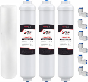 OceanDrop by Phantom Phantom Inline Sediment, Pre & Post-Carbon Filter ...