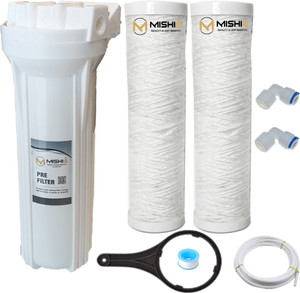 MISHIG Pre Filter Housing Kit with Thread Spun, Spanner, Teflon, Pipe 2 ...