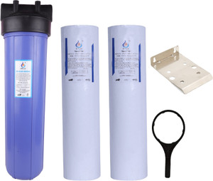 KRPLUS 20 Inch Jumbo Pre-Filter Housing With 2 Pcs Spun Filter & Wall ...