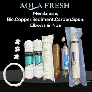 Aquafresh by AQUAFRESH Replacement RO MEMBRANE SERVICE KIT WITH ALL ...