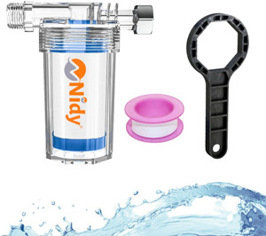 Connectwide Whole House Water Filtration System, Reusable Inline ...