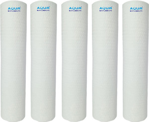 Aqua Sanjeevni 10 Inch High Density Spun Pre-Filter Pack of 5 Solid ...