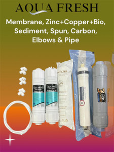 Aquafresh by AQUAFRESH REPLACEMENT MEMBRANE & ZINC & ALL FILTERS KIT ...