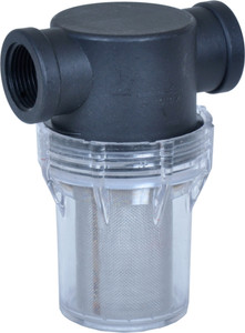 Winmax 3/4 inch 40 mess clear inline filter Solid Filter Cartridge ...