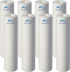 ACUALINE PP Spun Filter 5 Micron 10 Inch 90 Gram (Pack of 8) Solid ...