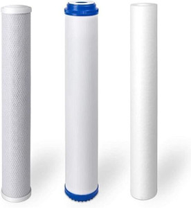 Pinnacle Swacch 20 Inch Filter Set (Pp Spun, Granular Activated Carbon ...