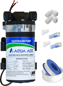 Aqua Ace Booster Pump for All Types of Water purifier100 GPD RO Solid ...