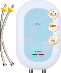 Haier 3 L Instant Water Geyser | 5 Star BEE Energy Rating | With Pipe ...