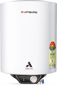 Longway Arctic Glassline Tank | 5 Star 10 L Storage Water Geyser 5 Star ...