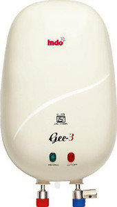 Indo 3 L Instant Water Geyser (Jazz03, White) Price in India - Buy Indo ...