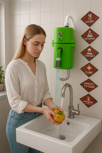 MashGan Instant Geyser 1 L Instant Water Geyser Price in India - Buy ...