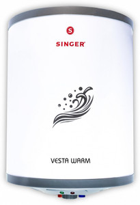 Singer 10 L Storage Water Geyser (Vesta Warm, White) Price in India ...