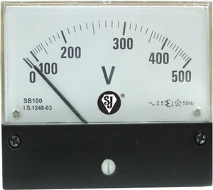 S J SB 100, VOLT METER ,0-500V Water Pump Starter Price in India - Buy ...