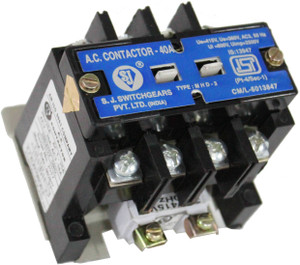 S J 4 Pole MHD Series AC Contactor 40 Amps Water Pump Starter Price in ...